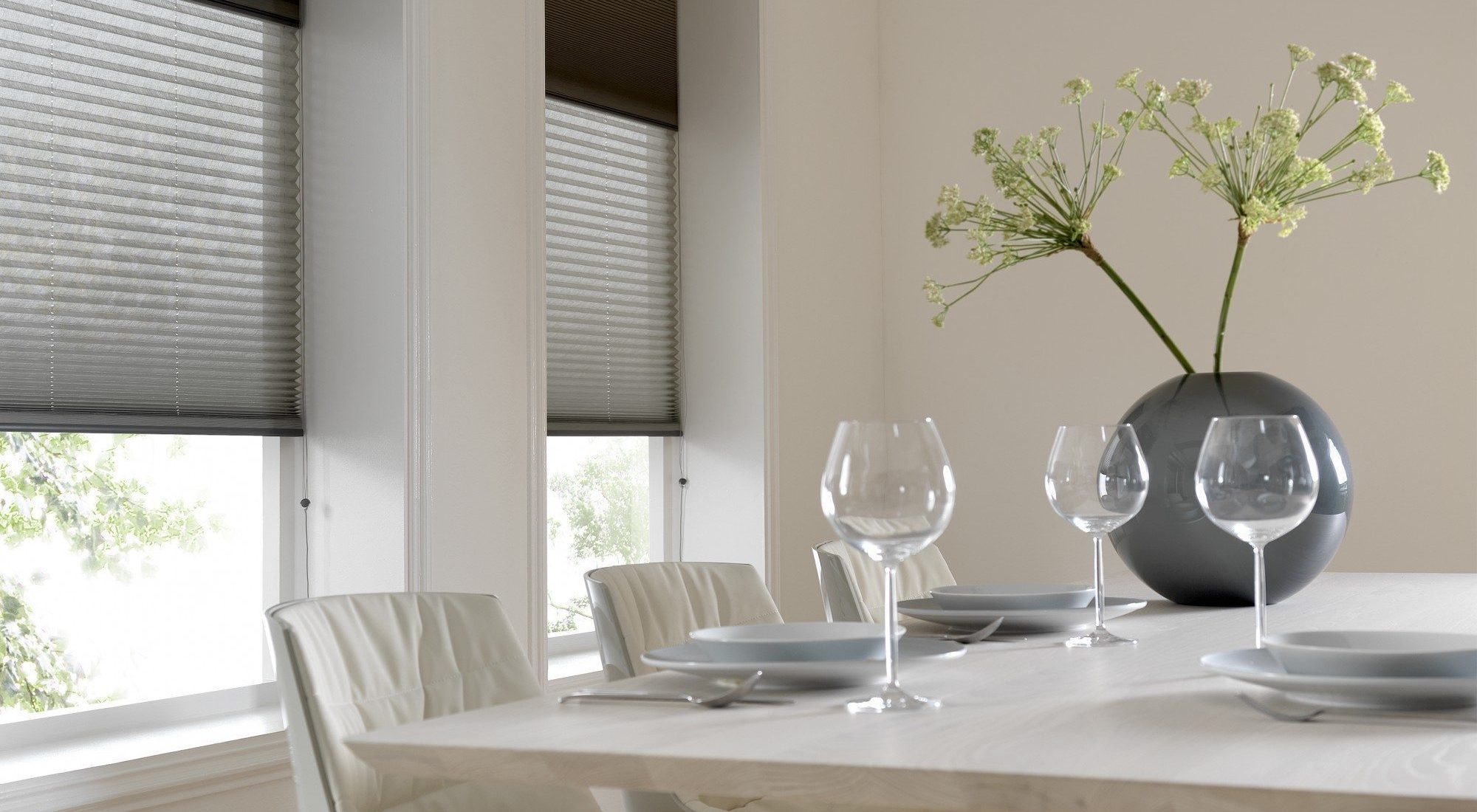 Plissé shades | Van de Kamp Woninginrichting